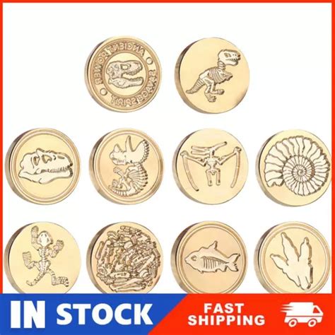Fossil Series Seal Copper Head 3d Relief Stamps Print Head For T