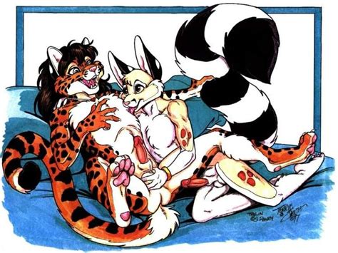 Rule 34 1997 Bassarisk Chester Ringtail Magreer Cute Feline Foreplay Furry Leopard Licking