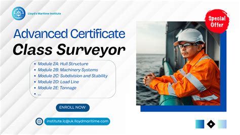 🎉 Advance Your Career With The Advanced Certificate In Class Surveyor 🚢