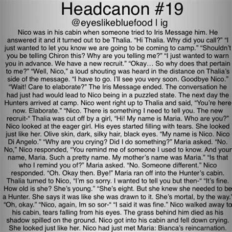 Percy Jackson Headcanons