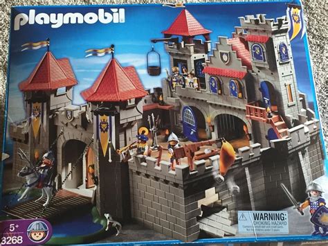 Playmobil 3268 Knights Empire Castle Add On 7836 2 Tubs And 1 Bag