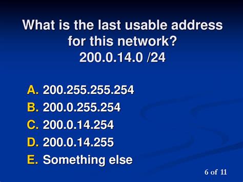 Binary Lesson 6 Classful Subnetting Ppt Download