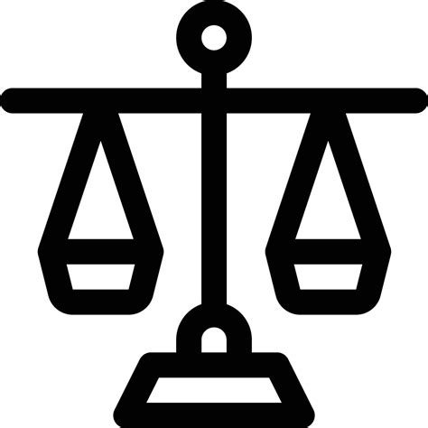 Law Scale Vector Icon 32540382 Vector Art At Vecteezy