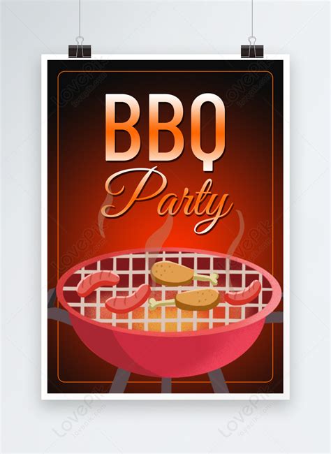 바베큐 프로모션 전단지 포스터 이미지 사진 466809744 무료 다운로드