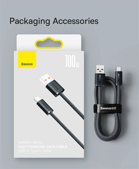 Baseus Dynamic Series Fast Charging Data Cable Usb To Type C W Baseus Official Store