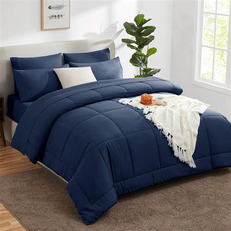 Cozylux Full Size Comforter Sets 7 Pieces Bed In A Bag
