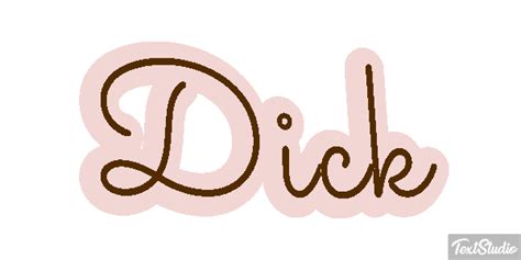 Dick Name Animated Logo Designs Dick Name Animated Logo Designs