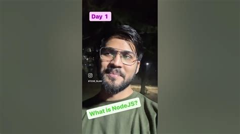 What Is Nodejs Day 1 Youtube