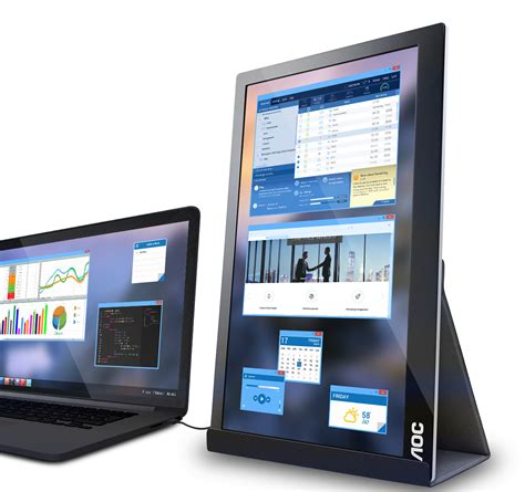 Aoc Announces 16 Inch Usb C Monitor I1601fwux Techpowerup