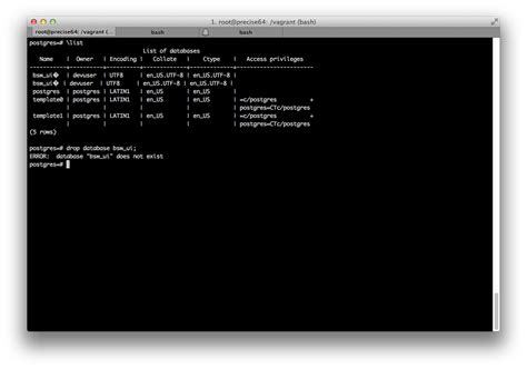 Drop Database Owned By Specific User In Postgresql Database
