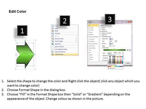 Sales Diagram Linear Flow Arrow 2 Stages
