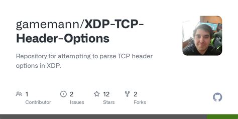 Github Gamemann Xdp Tcp Header Options Repository For Attempting To Parse Tcp Header Options