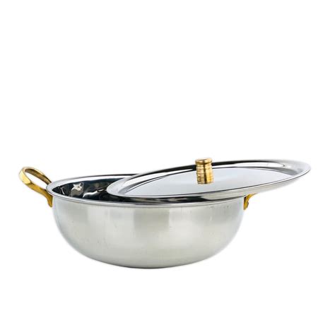Steel Cooking Karahi Pot Homsstore