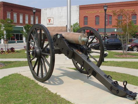 Historic Civil War Cannons Explore Georgia
