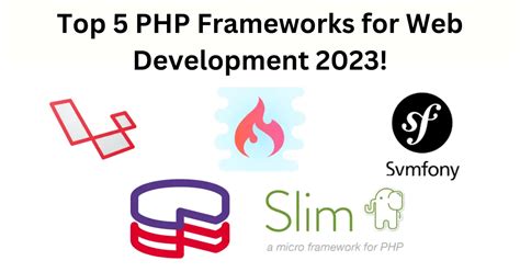 Top PHP Frameworks For Web Development