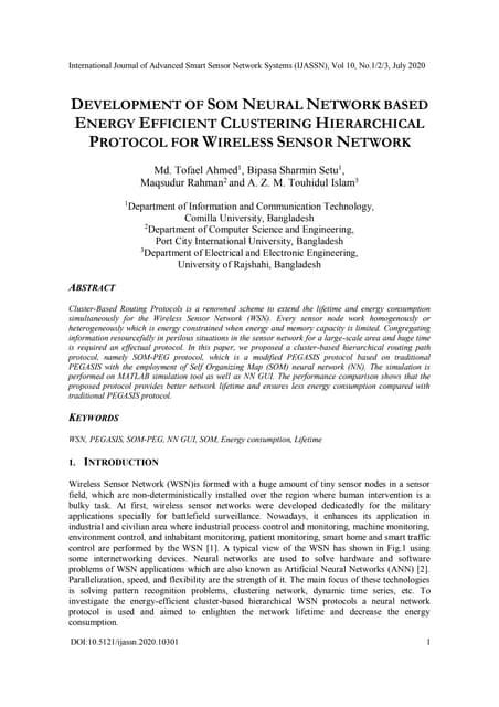 A Review Of Energy Conservation In Wireless Sensor Networks Pdf