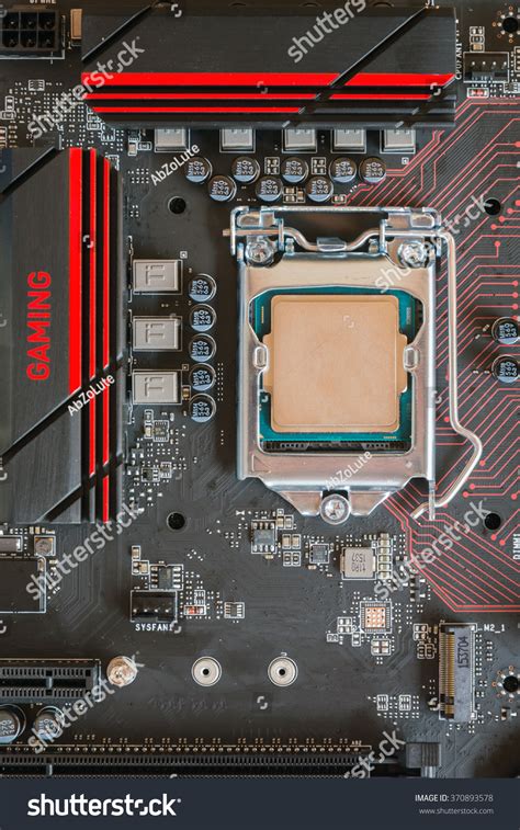 Back Panel Connectors Computer Motherboard Stock Photo 370893578 Shutterstock