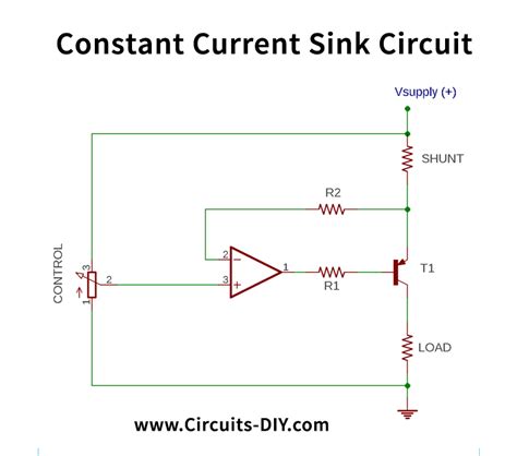Design A Simple Constant Current Sink Circuit Using Op
