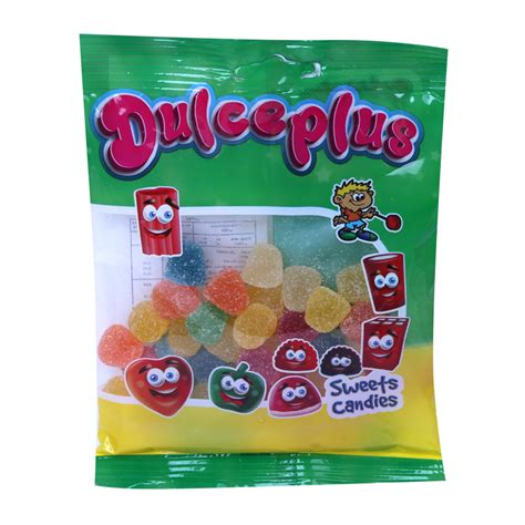 Dulce Plus Mini Sugared Drops Jelly 100 Gm Al Fatah