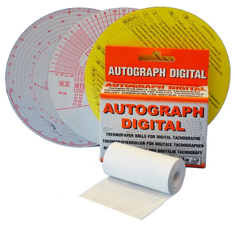 Tachograph Rolls And Cards Epos Spol S Ro