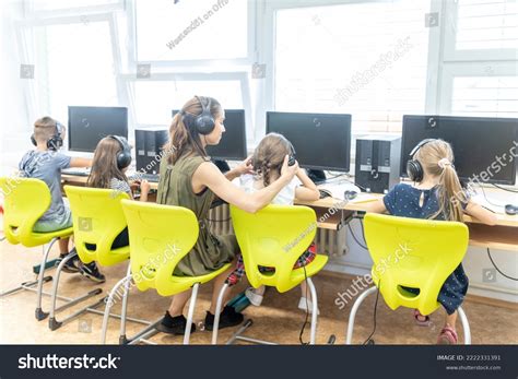 Computer Class Teacher Images Stock Photos Vectors Shutterstock