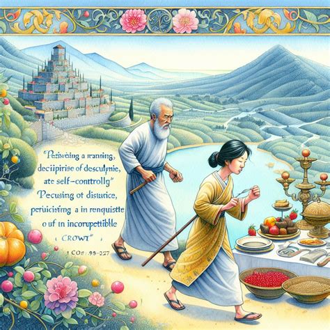 1 Corinthians 925 27 Artwork Bible Art