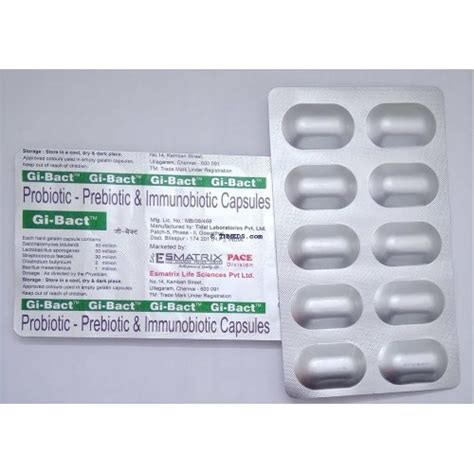 Gi Bact Capsules 10s Pack ↑ Buy Online ★ 𝐋𝐎𝐖 𝗣𝗿𝗶𝗰𝗲 ★ View Uses Side Effects Price And