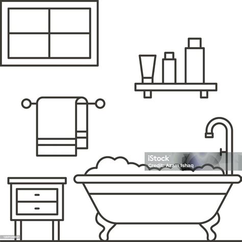 화장실 편의 시설 개념 주류 진정 벡터 아이콘 디자인 호텔 및 모텔 서비스 기호 휴가 임대 표지판 레스토랑 용품 재고 일러스트