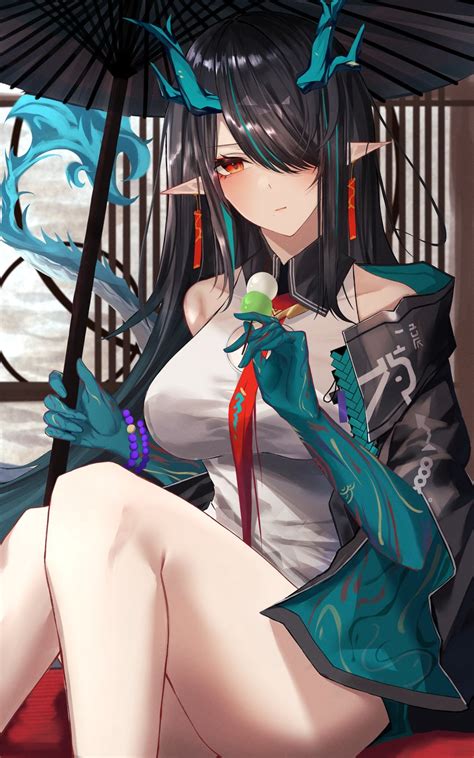 Dusk Arknights Drawn By Mokomomomo Danbooru