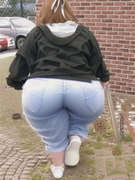 Ai Art Ssbbw Walking By Penpineappleapplepen On Deviantart