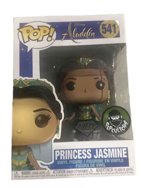 Funko Pop Disney Aladdin Diamond Collection Jasmine Vinyl Figure 541