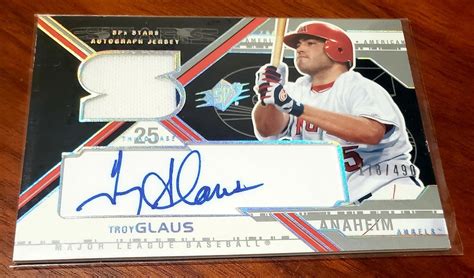 Yahoo オークション Troy Glaus 2003 Ud S Tg Spx Stars Autograph J