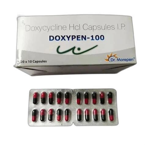 Monodox Doxycycline Monohydrate Strength 100mg At ₹ 2001 Box In Surat
