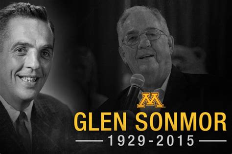 Former Gopher Hockey Coach And Color Commentator Glen Sonmor Dead At 86 The Daily Gopher