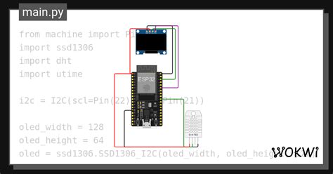 U1 T03 Display Con Sensor Wokwi Esp32 Stm32 Arduino Simulator