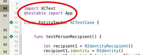 Ios Coredata Class Miss Match In Unit Test Stack Overflow