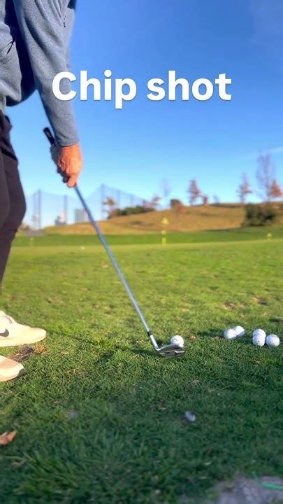 칩샷 연습 잔디 골프장 Golf Youtube