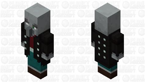 Vindicator Captain Minecraft Mob Skin