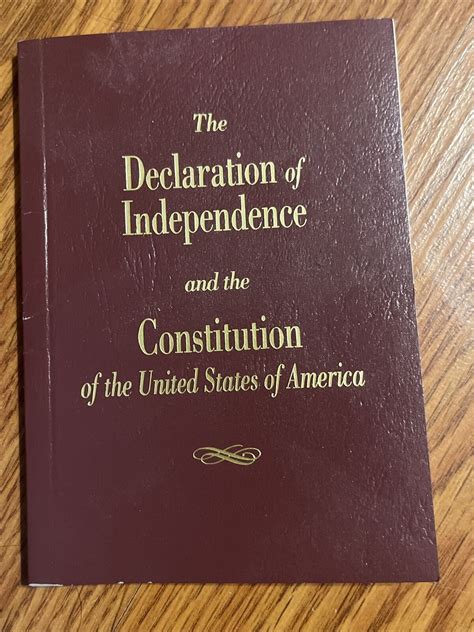 Mavin The Deceleration Of Independence And Constitution Of The United