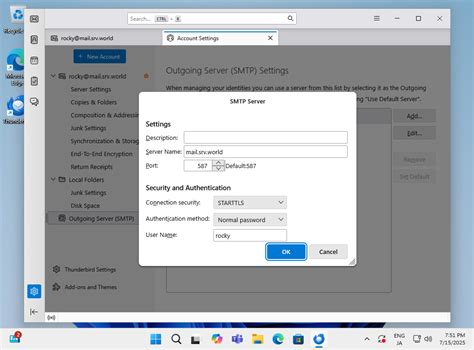 Rocky Linux 10 Ssltls Setting Postfix And Dovecot Server World