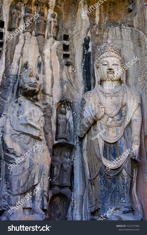 Vairocana Buddha Disciples And Bodhisattvas
