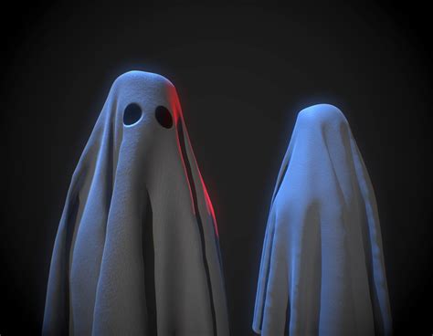 Ghost Cloth 3d Model Turbosquid 1286080
