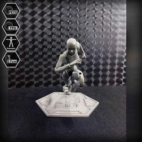 110 Scale Tpu Articulated Action Figure Eva 02 Free 3d Print Model