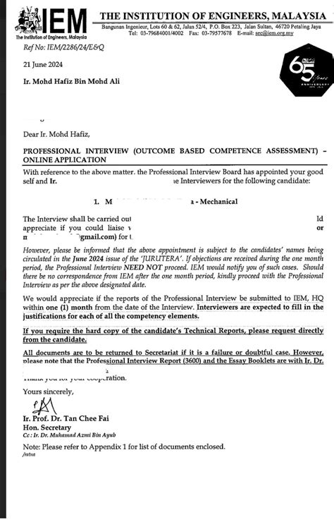 Alhamdulillah Selesaidiberi Kepercayaan Lagi Utk Menjadi Panel