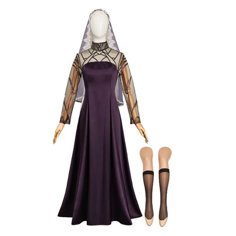 Sakamoto Days 2025 Osaragi Purple Dress Veil Set Outfits Cosplay Costume
