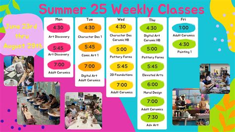 Summer Weekly Classes