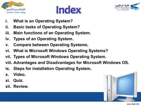 Install Operating System PPTX Operating Systems Computer Software And Applications