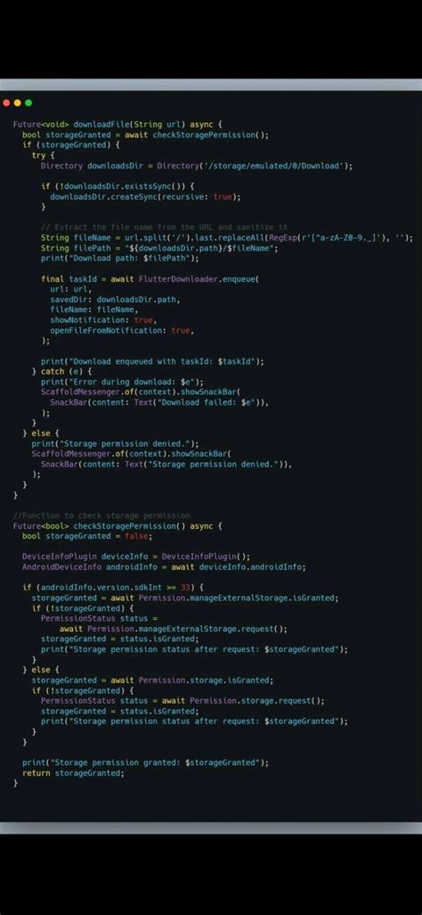 Ahsan Malik On Linkedin Flutter File Download Feature With Storage