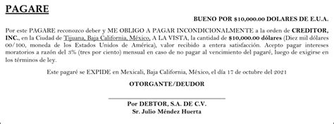 Pagarés Rules You Need To Know Now For Valid Promissory Notes In Mexico