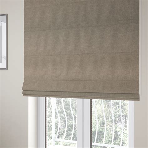 Lotus Pastel Tones Plain Chenille Furnishing Fabric In Lilac Colour